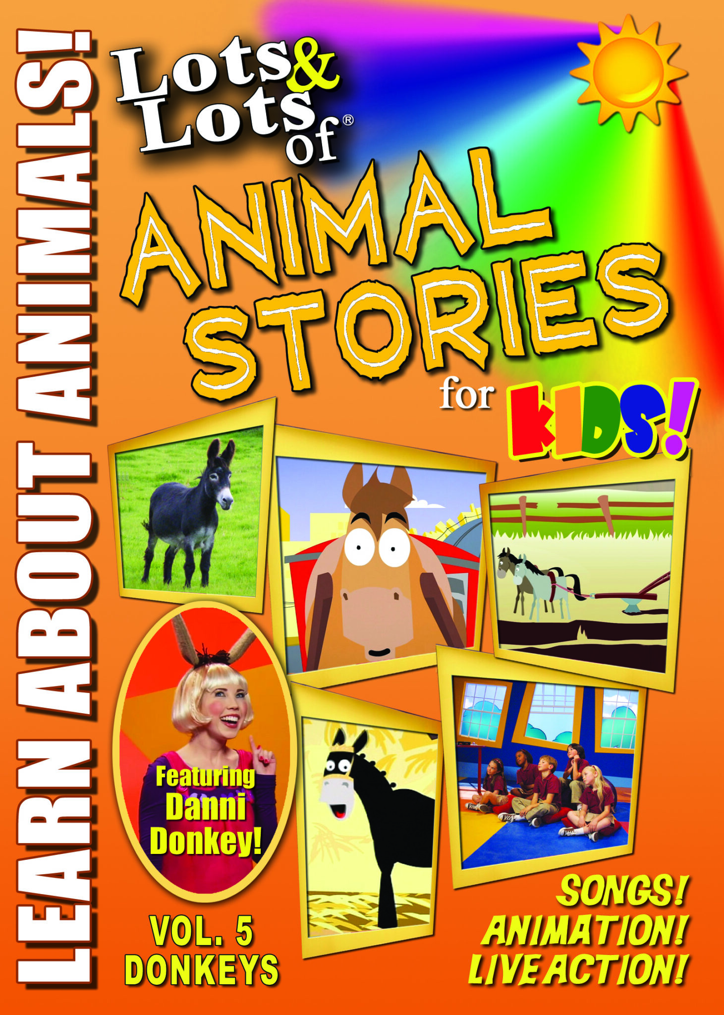 Lots & Lots Of Animal Stories For Kids - Vol. 5 Donkeys | Marshall ...
