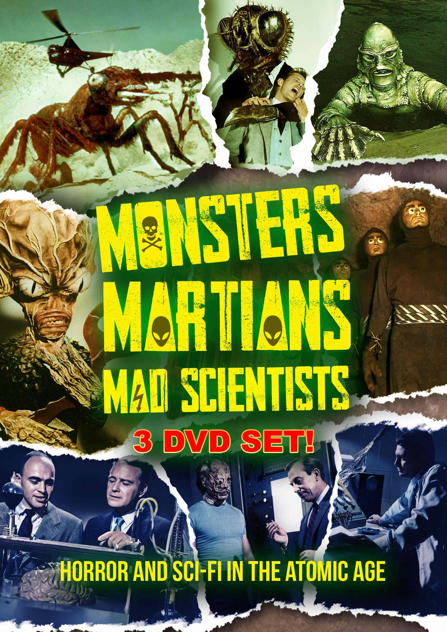 Monsters! Martians! Mad Scientists! Horror And Sci-Fi In Atomic Age ...