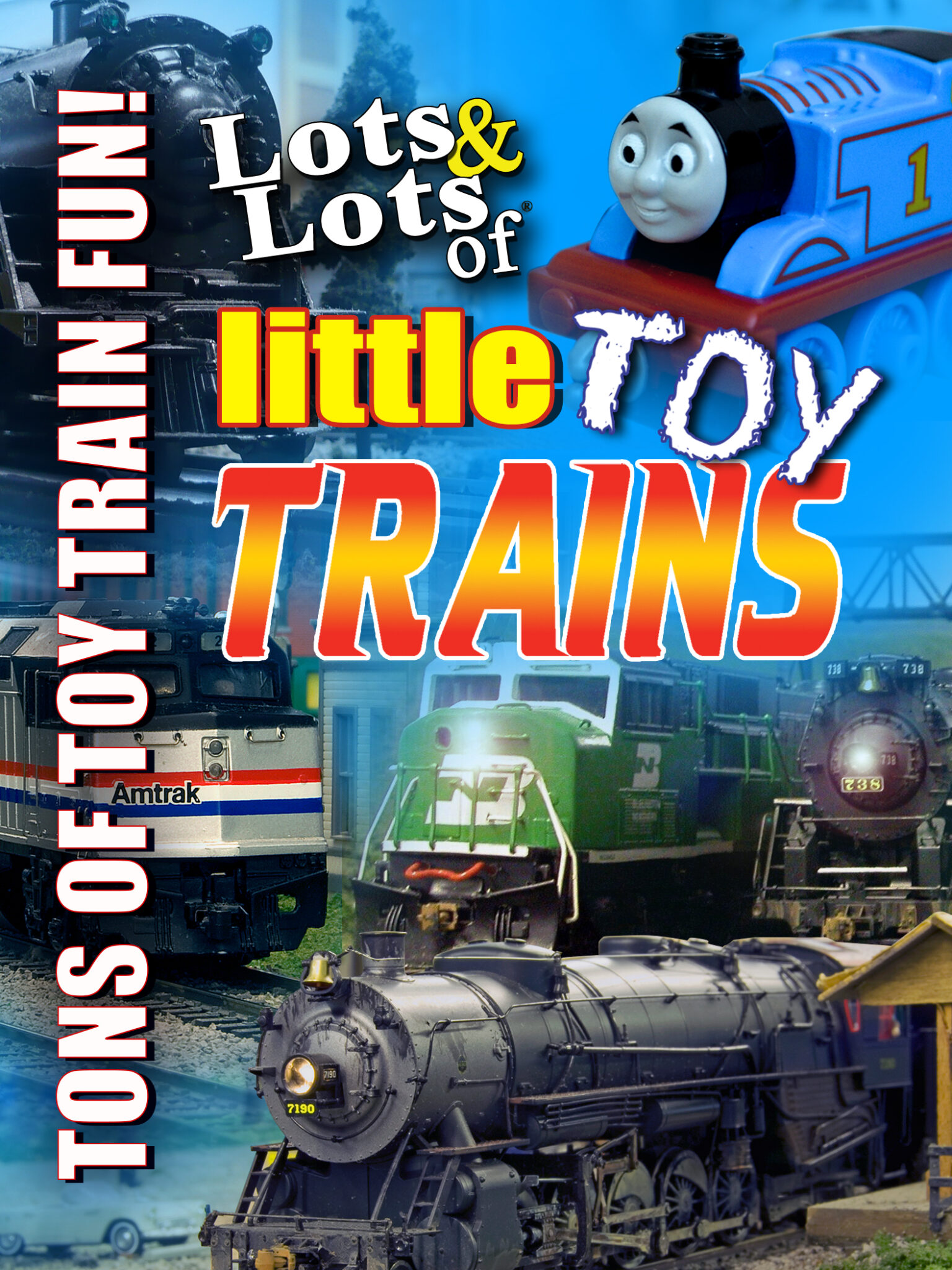 Lots & Lots Of Little Toy Trains - Tons Of Toy Train Fun | Marshall ...